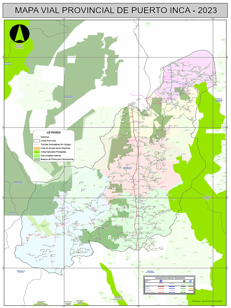 Mapa Vial Ivp Pi - A0 | PDF