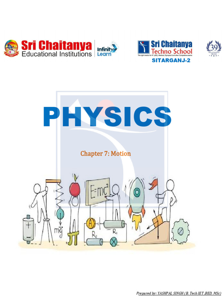 Class 9 Notes Motion Pdf Velocity Science And Mathematics