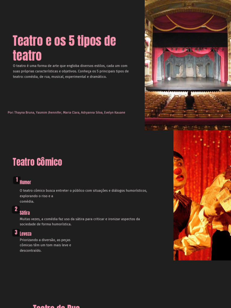 Teatro-E-Os-5-Tipos-De-Teatro (1) .PDF - 20240516 - 080537 - 0000 | PDF