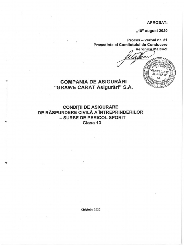 Conditii Obiecte Industrial Periculoase - 1 | PDF
