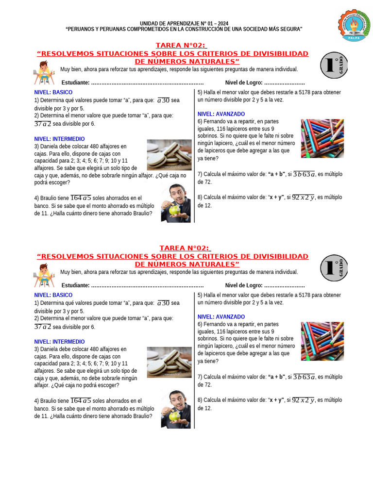Tarea 2-1ero-Ua1-2024 | PDF