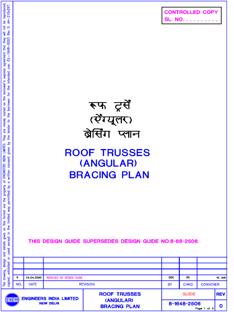 Bracing Plans | PDF
