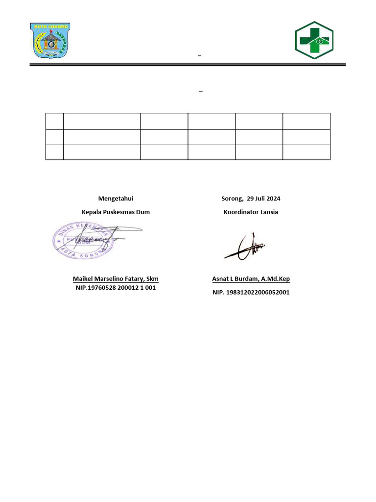 Capaian Program Lansia | PDF