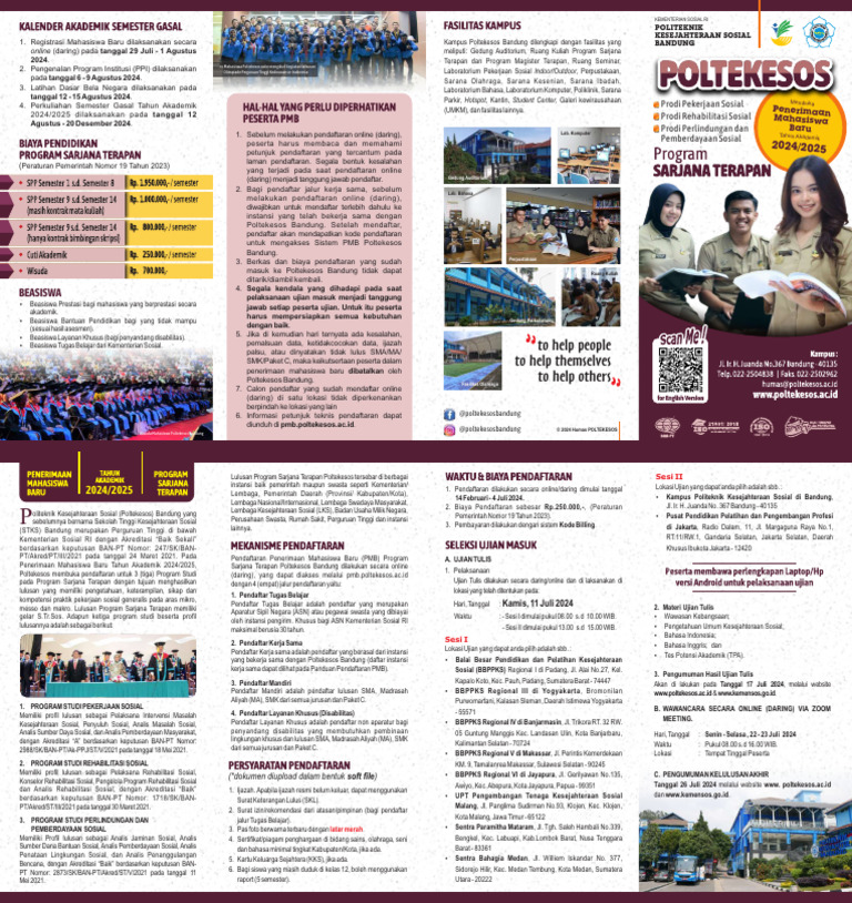 Leaflet PMB Sarjana Terapan 2024 PDF | PDF