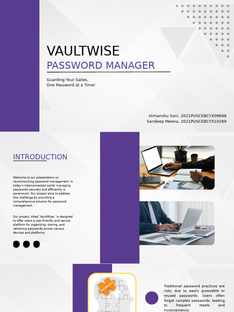 Vault Wise Presentation | PDF