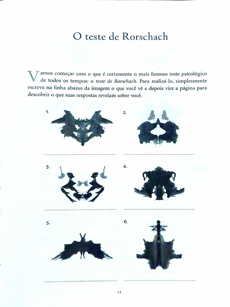 Teste de Rorschach | PDF