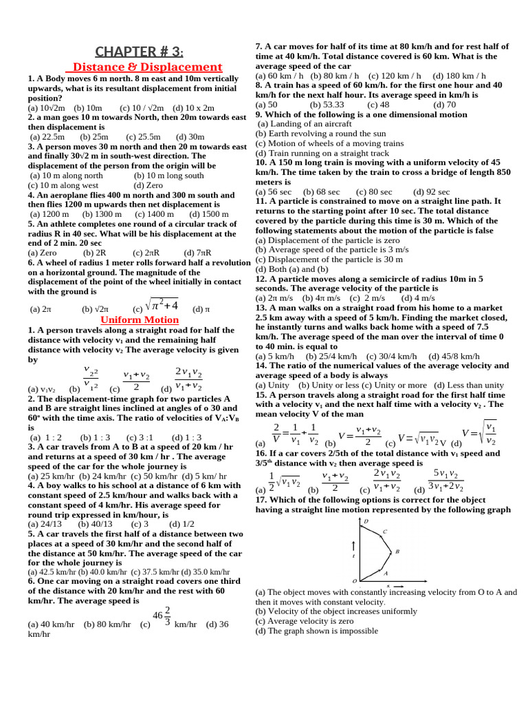 Chapter 3 Complete Mcqs | PDF