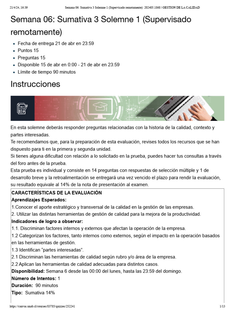Semana 06 Sumativa3 Gcal Pdf