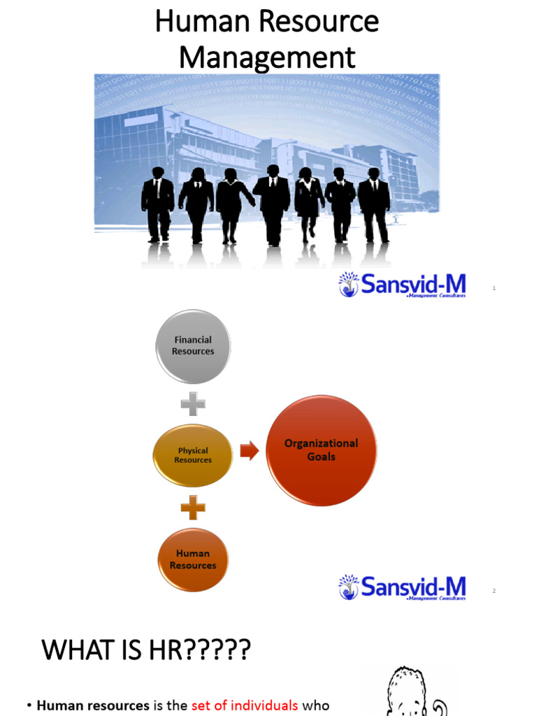 HRM Manual Revised | PDF