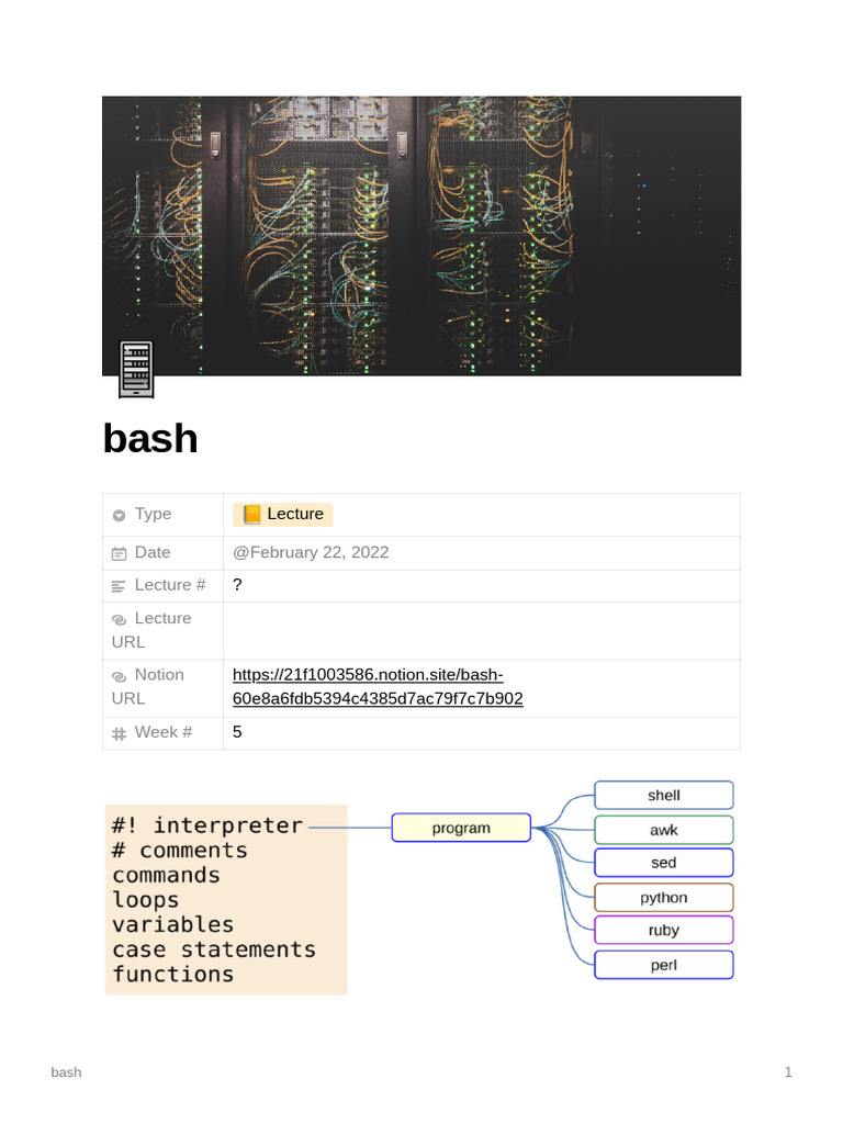 Bash | PDF