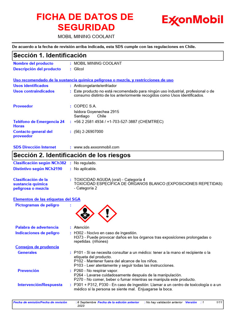 HDS Mininig Coolant 50 | PDF