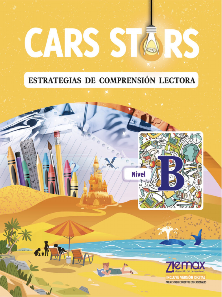 Cars Stars Estrategias de Comprensión Lectora Nivel B | PDF
