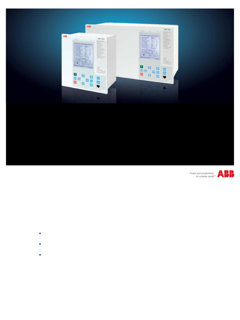 05_P670_RED670 | PDF