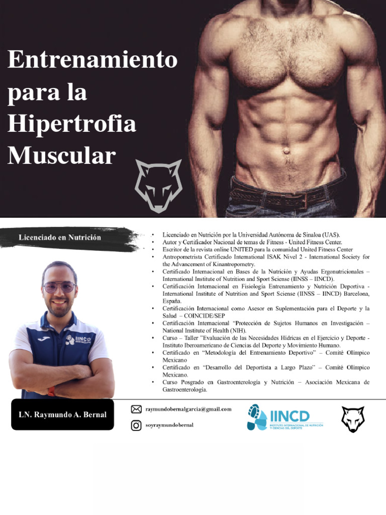 Enttro para La Hipertrofia | PDF