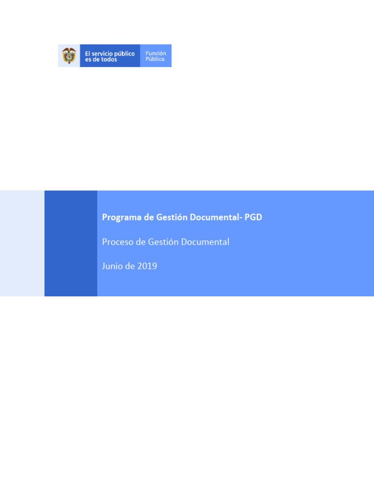 Programa Gestion Documental | PDF