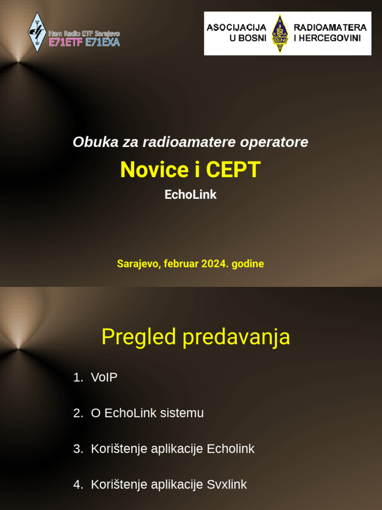 Ham Radio Echolink | PDF