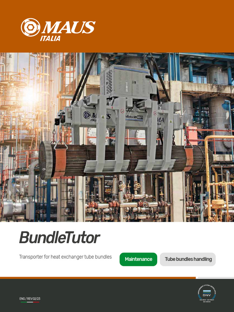 Tube Bundle Puller Heat Exchanger - ENG | PDF | Engines | Technology & Engineering