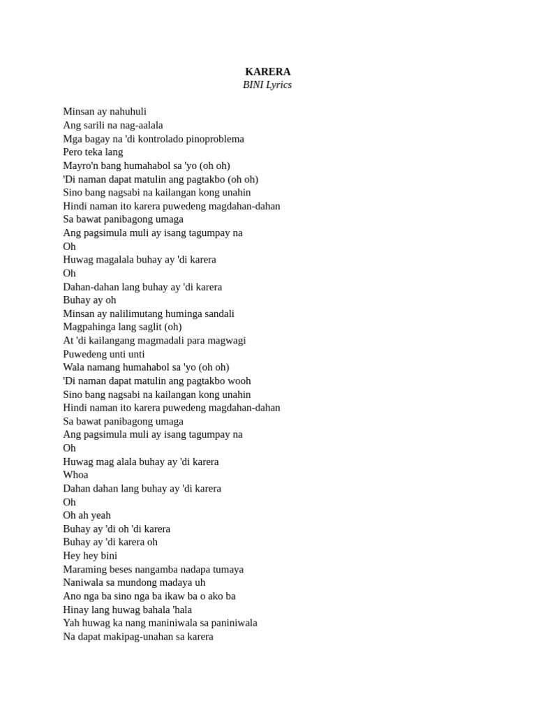 KARERA | PDF