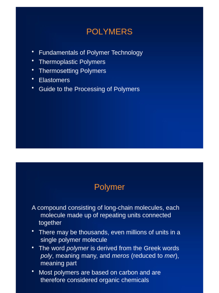 Polymers-Wiley Imp) | PDF