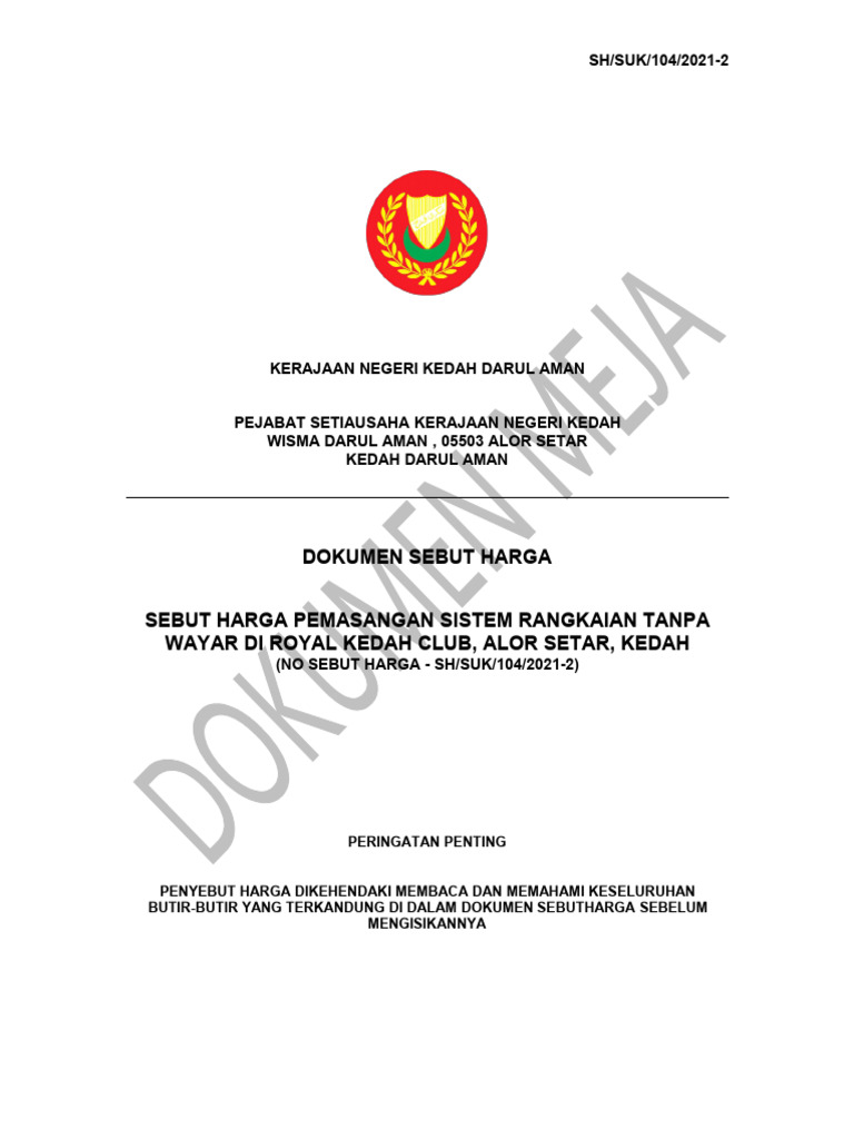 Dokumen Meja 552 2 | PDF