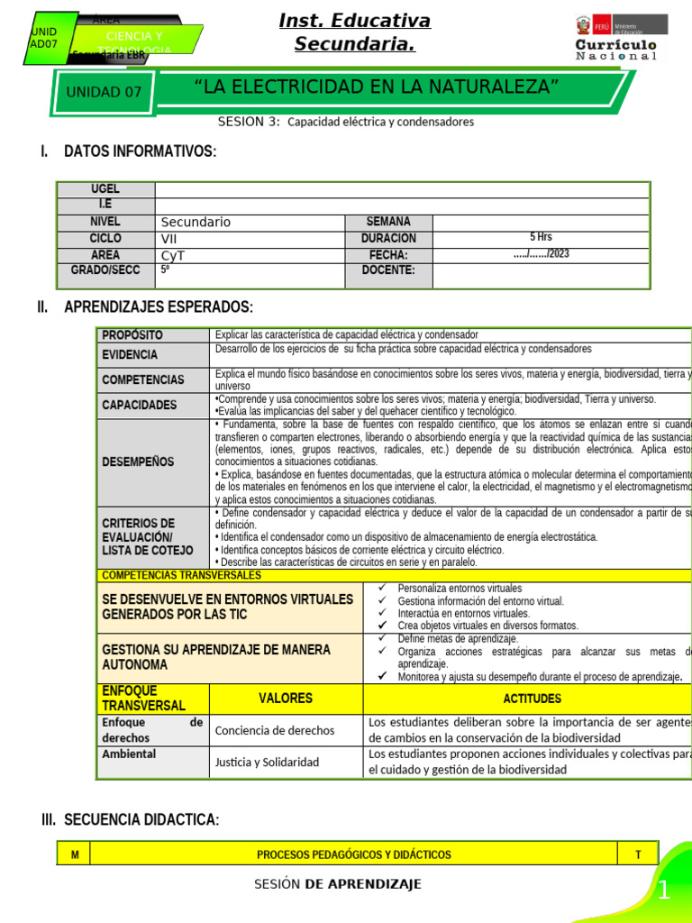 C-5º Ses Act 3-Cyt-Und 7 | PDF