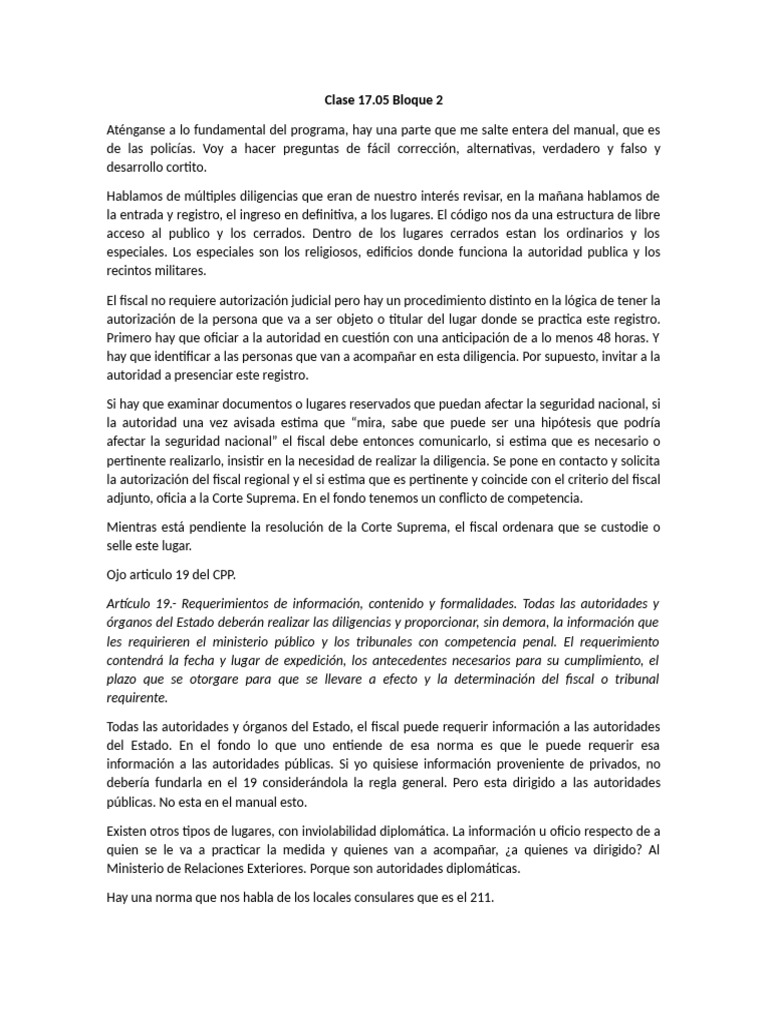 Clase 17.05 B2 | PDF