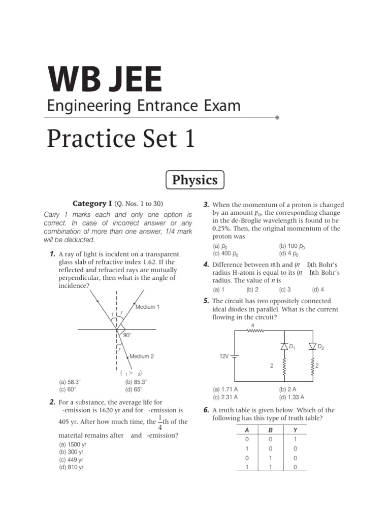 Practice Set - 1 | PDF