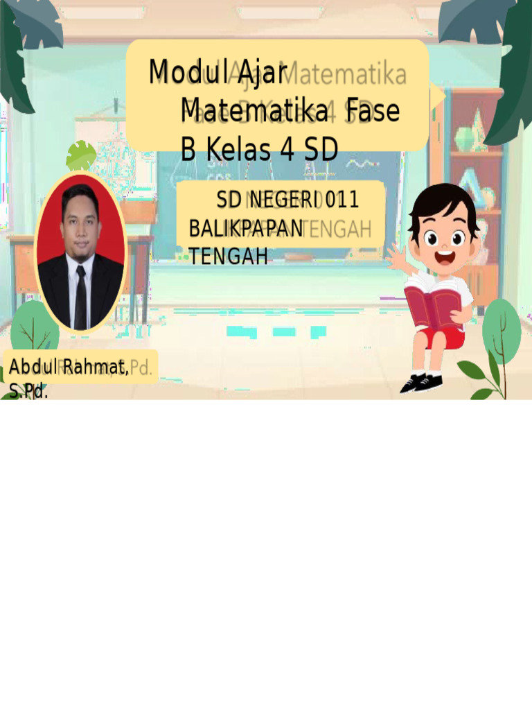 Modul Ajar Matematika - Operasi Hitung Bilangan Cacah - Fase B | PDF