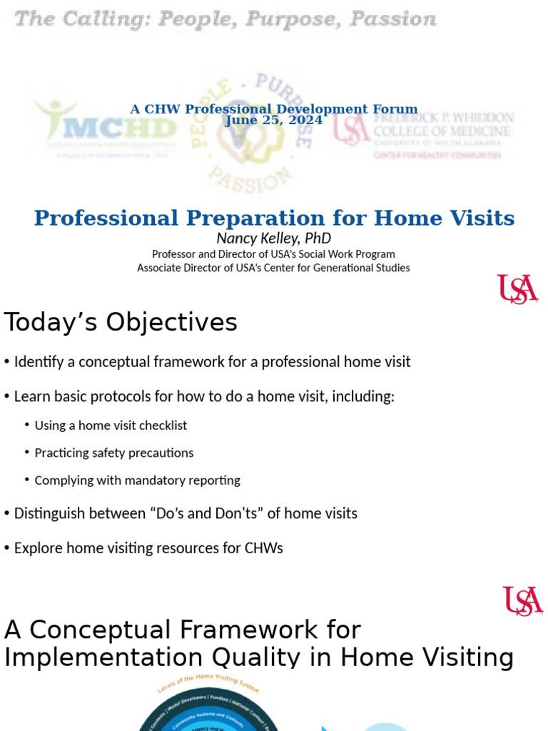 CHW Home Visits Final | PDF