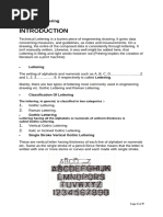 Engineering Lettering Guide | PDF | Pencil | Drawing