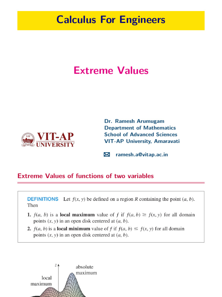Extreme Values | PDF