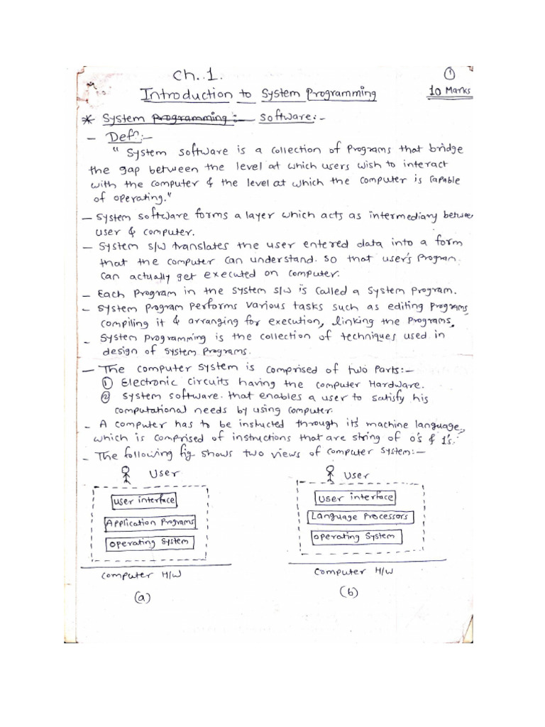 System Programming Spcc Pdf