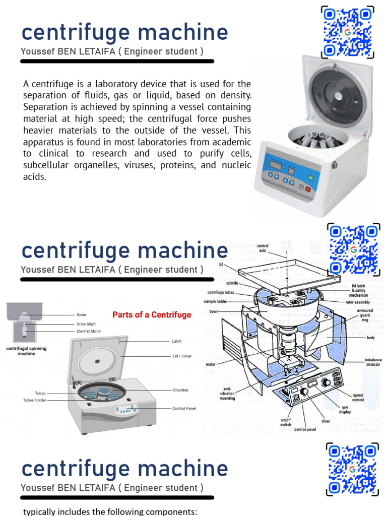 Centrifuge Machin | PDF