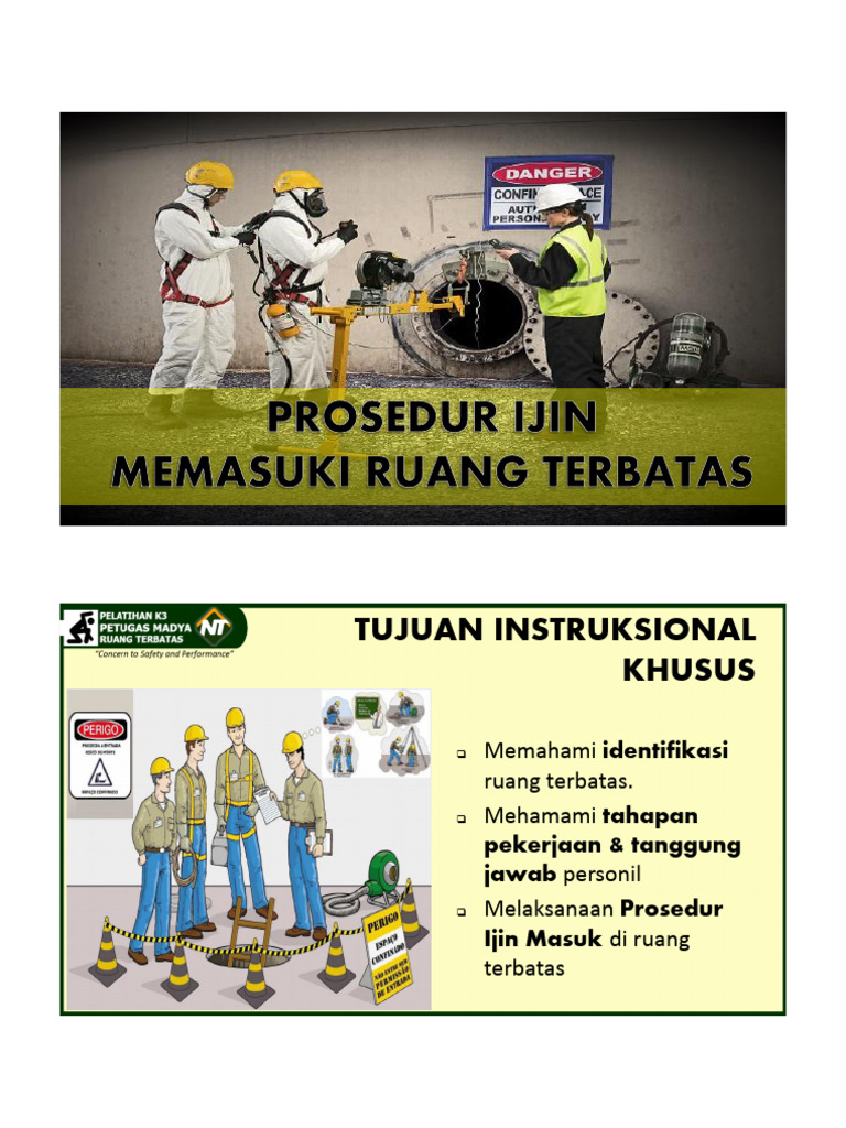 2 Prosedur Ijin Memasuki Ruang Terbatas Cetak | PDF