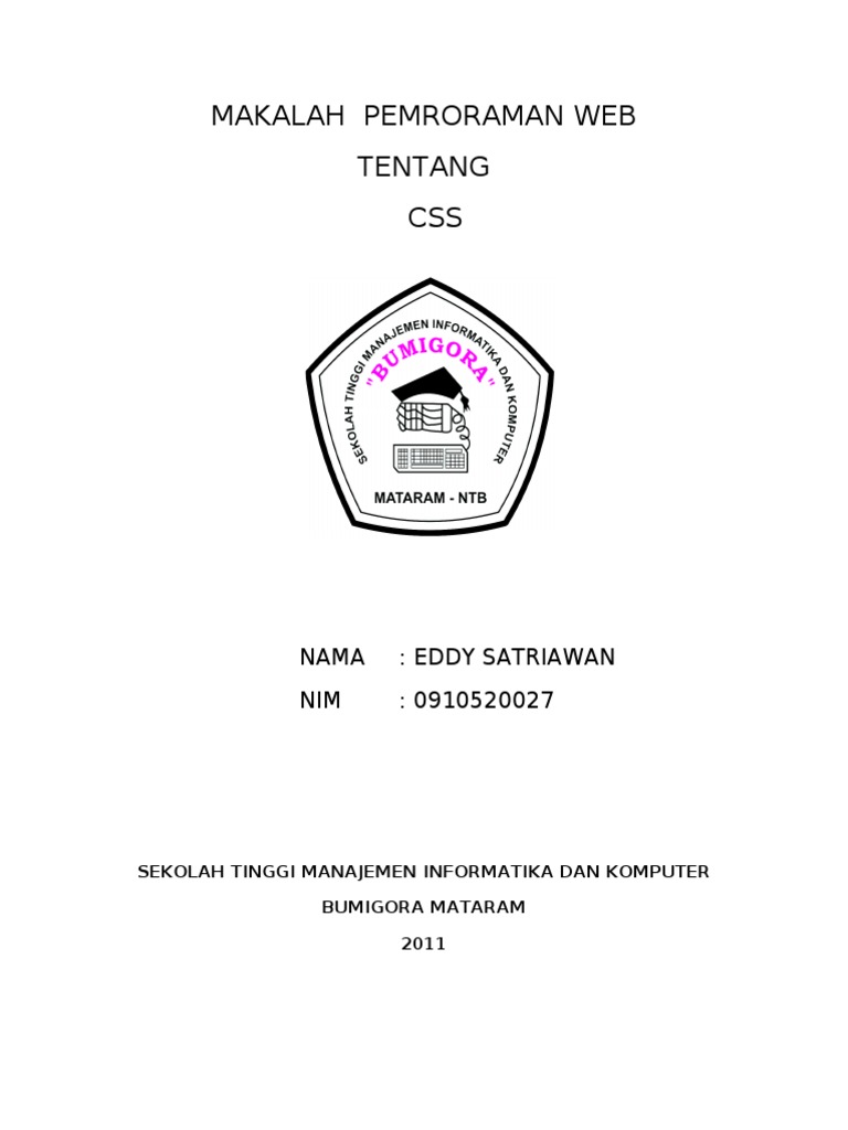 Makalah CSS | PDF