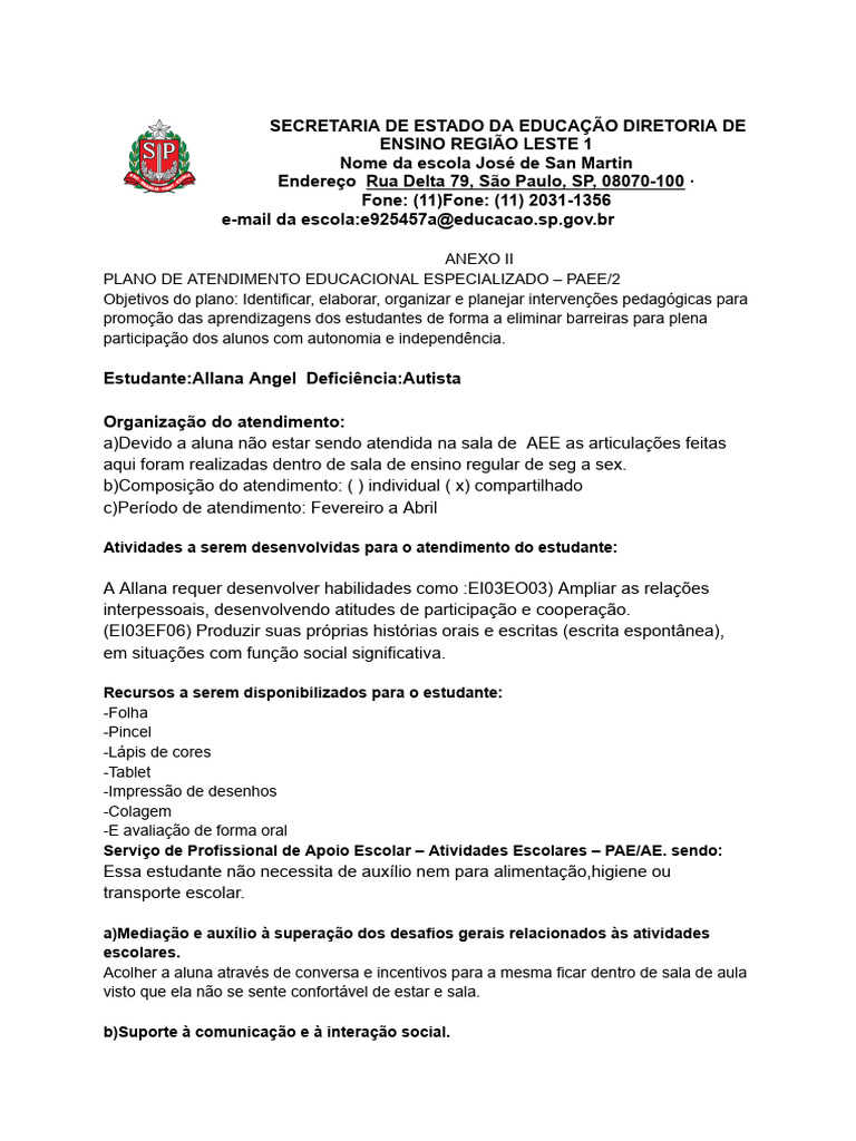 PAEE | PDF