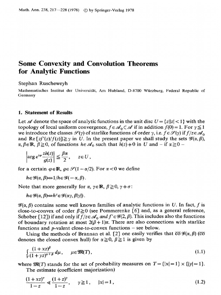 Ruscheweyh 1978 | PDF