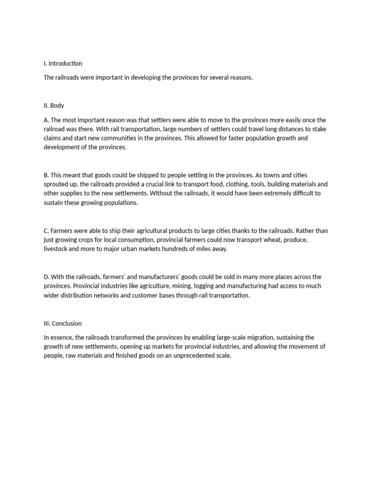 Writing Outline | PDF