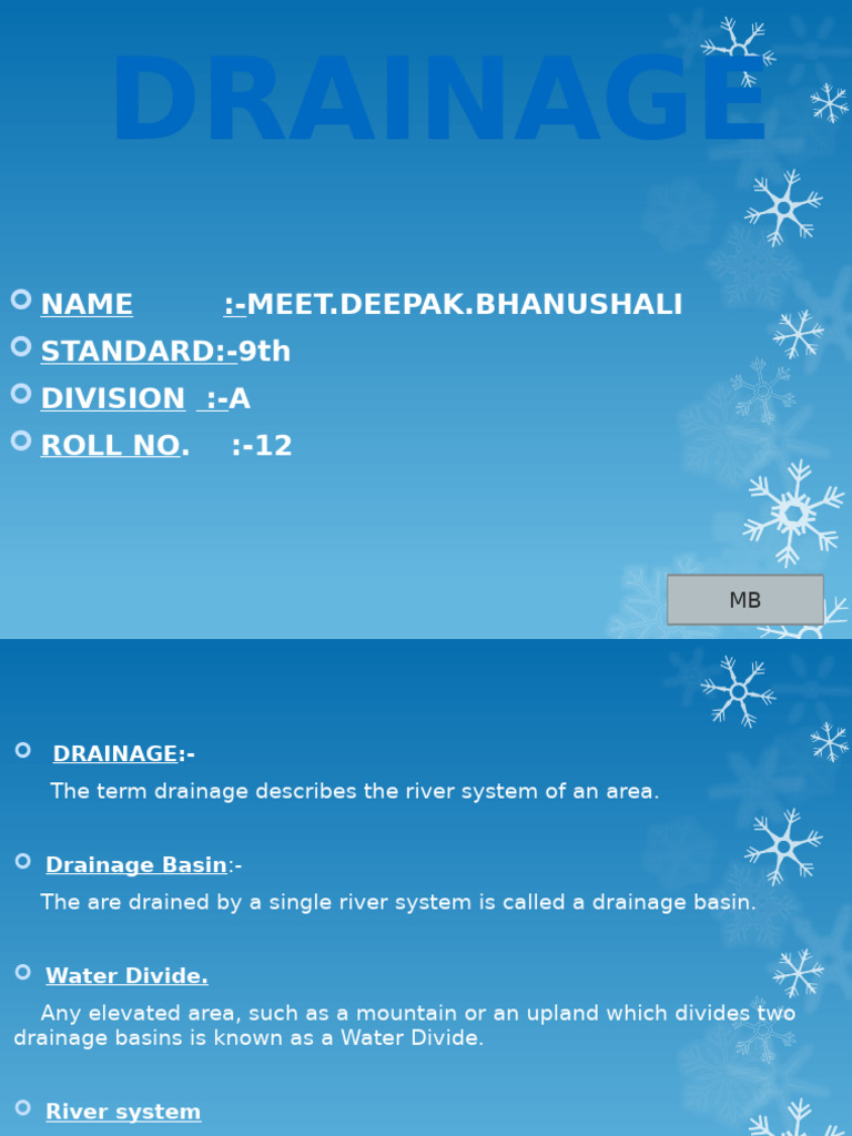 Fdocuments - in Drainage Class 9 | PDF