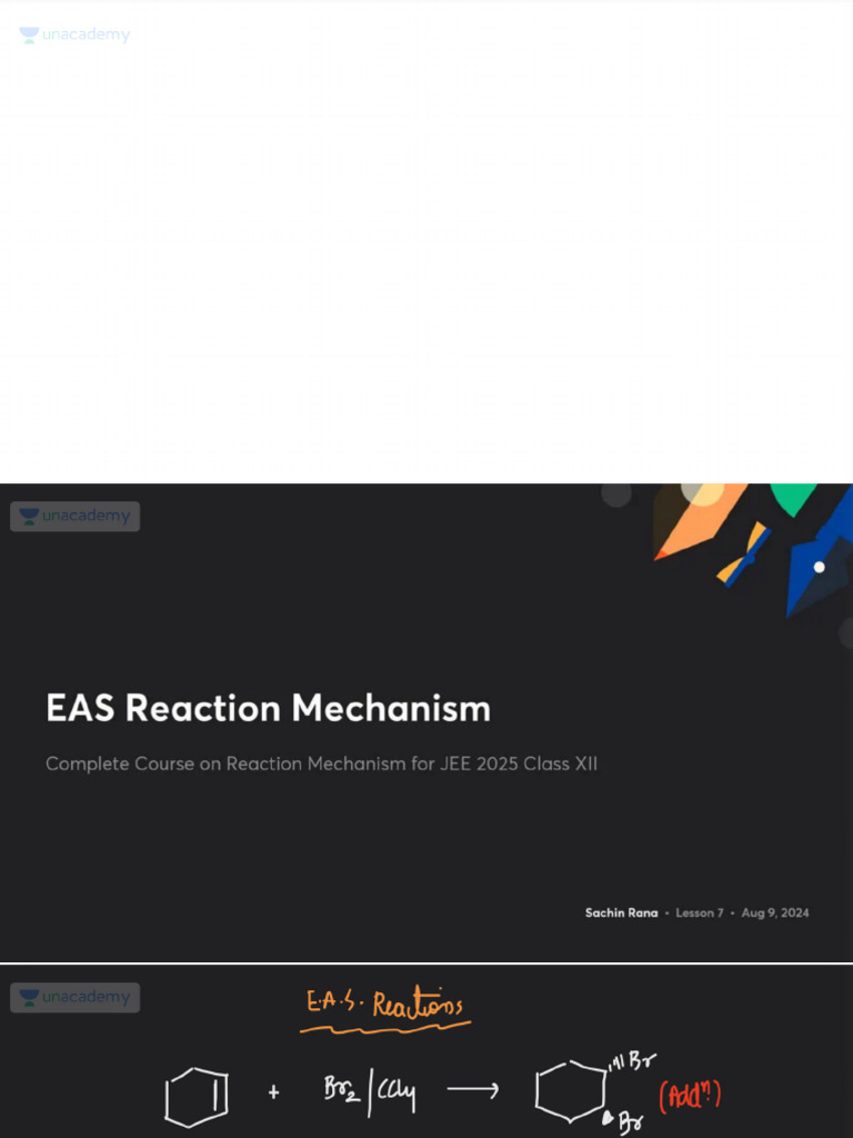 EAS Reaction Mechanism With Anno | PDF