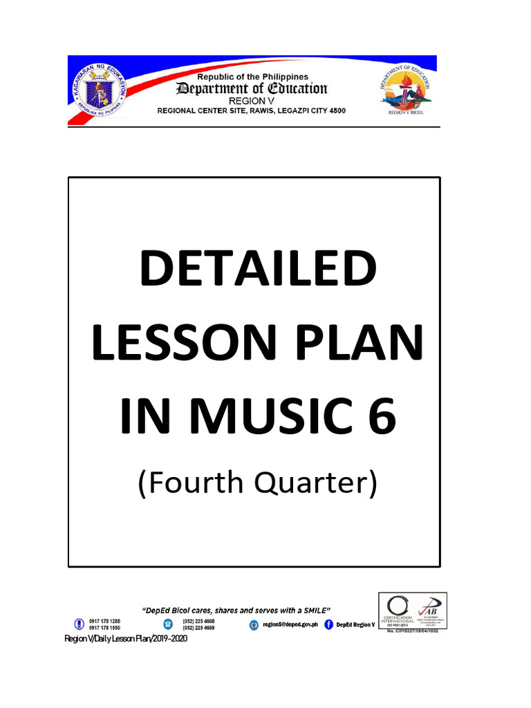 Grade 6 (MUSIC 4th Quarter) | PDF