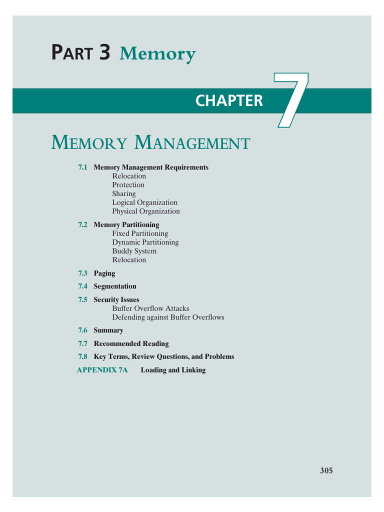 Memory - Management - Operating - System (1) - 326-392 | PDF