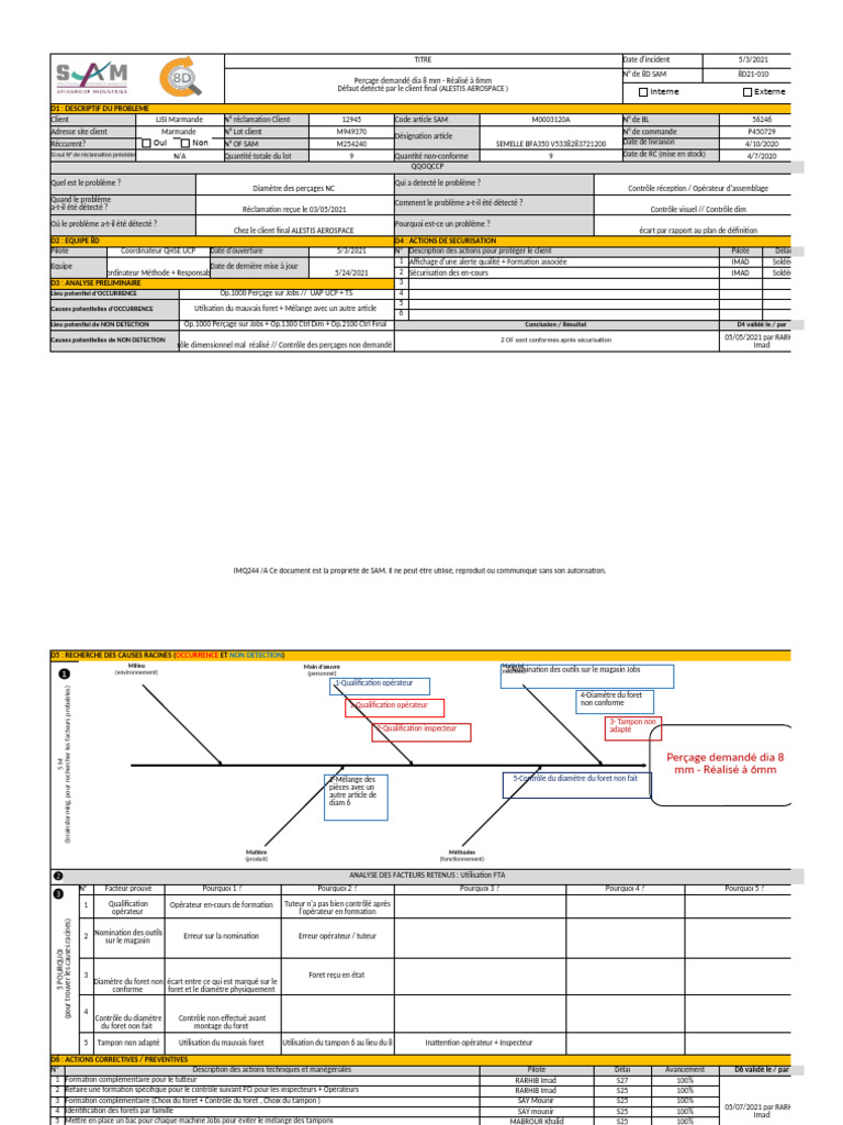 8d Avec Fta A Jour Ssi Abdelouahed | PDF