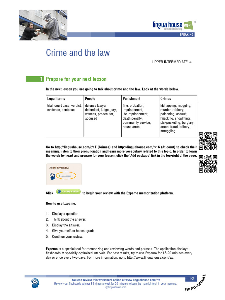 Talking About Crime | PDF