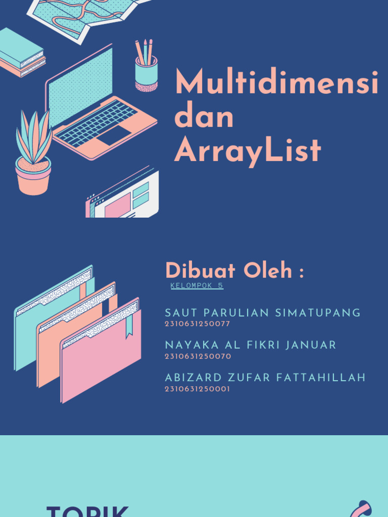 Array MultiDimensi Dan Array List | PDF