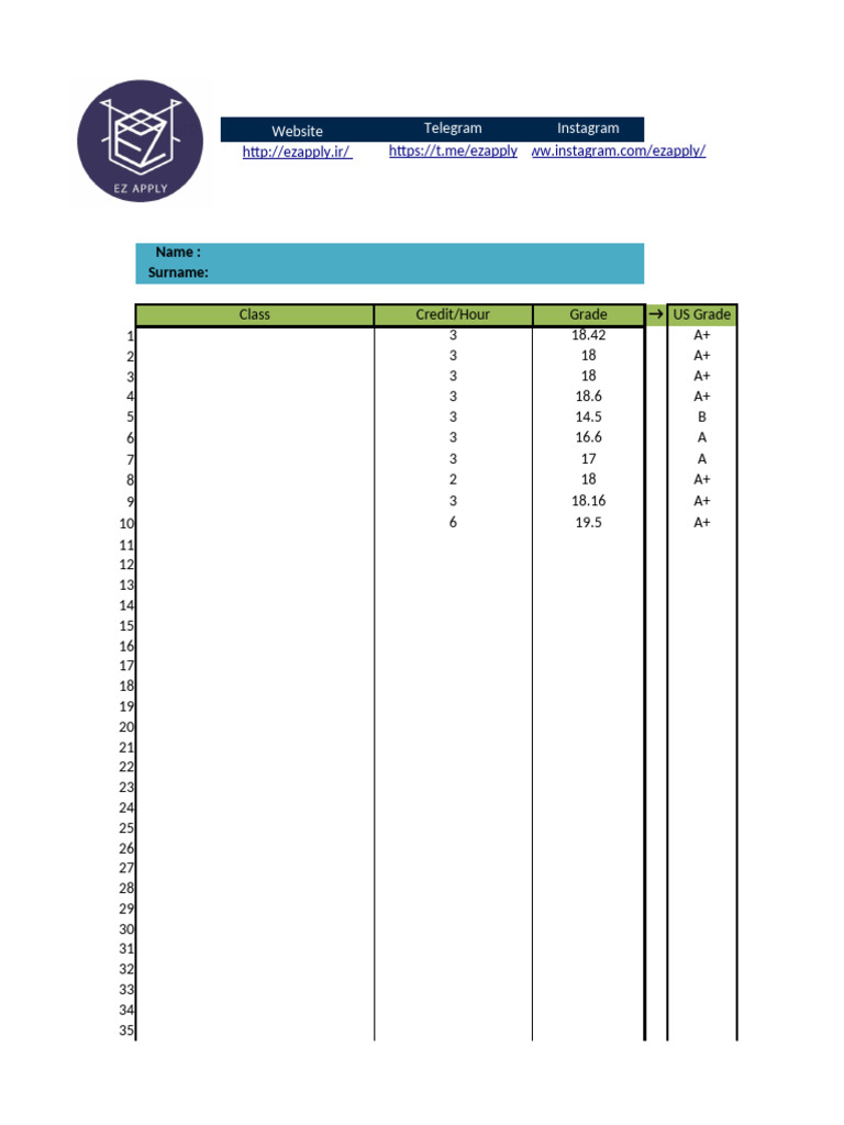 GPA Calculator | PDF