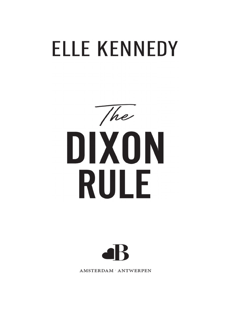 Leesfragment The Dixon Rule | PDF
