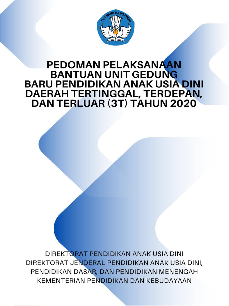 Final Pedoman Ugb Paud 3t 23072020 | PDF