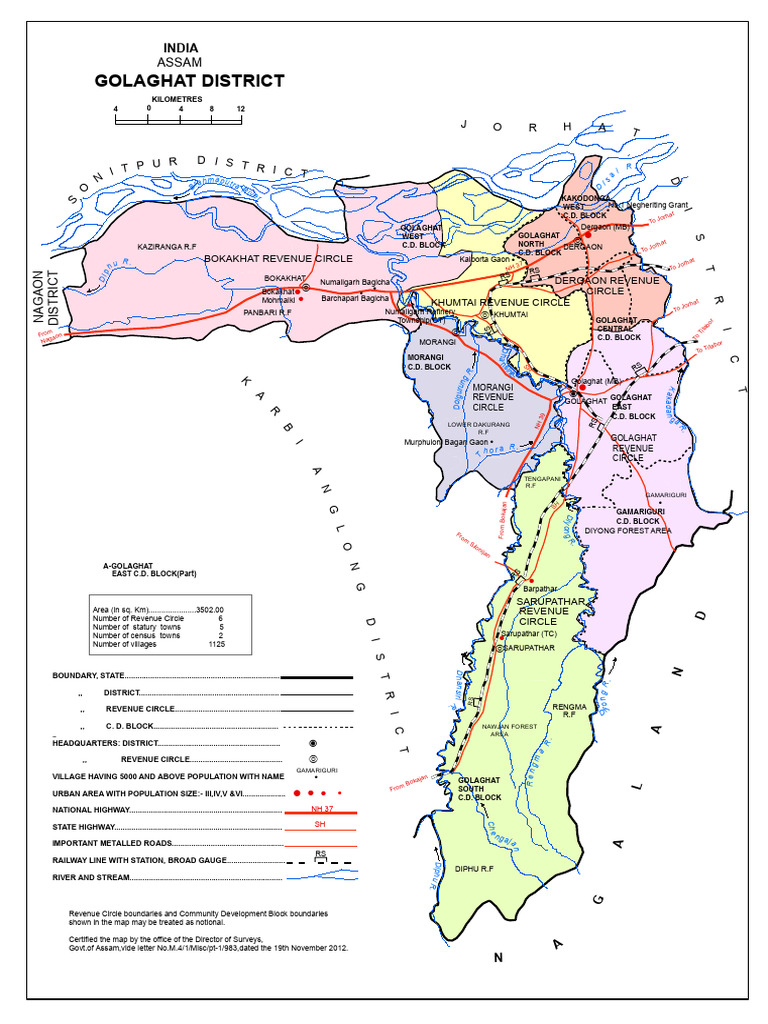 Golaghat Dist | PDF