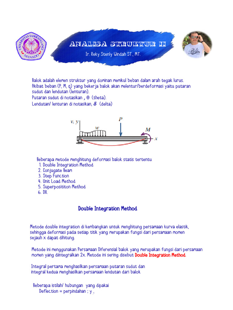 ANALISA STRUKTUR II Materi DI | PDF
